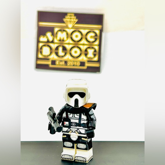 MOC BLOX | Toys | Scout Trooper Commander 327 Custom Legos | Poshmark